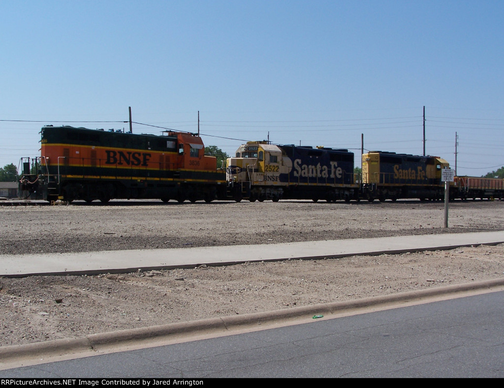 BNSF 3836-2522